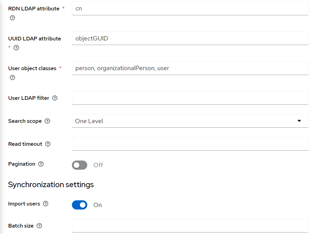Решено Настройка User Federation с Ms Active Directory в Keycloak It Draft
